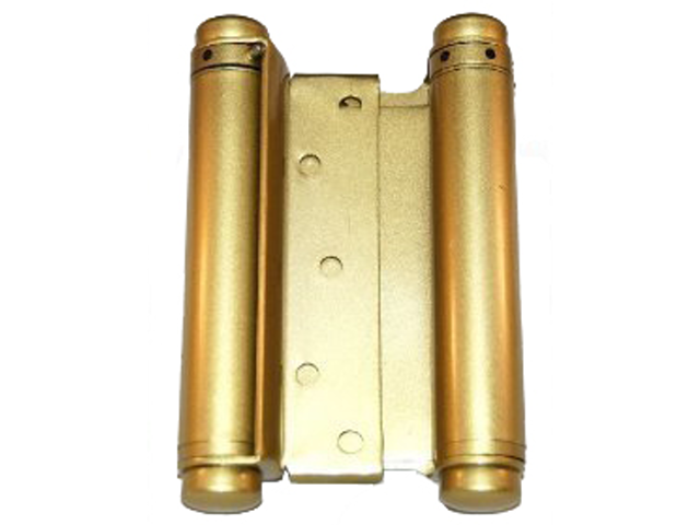 Cox Hardware and Lumber - Heavy Double Action Spring Hinges Satin Brass ...
