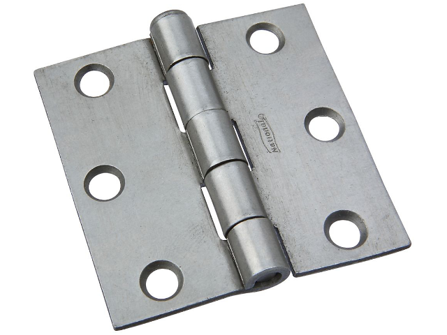Cox Hardware and Lumber - Removable Pin Plain Steel Broad Hinge (Sizes)