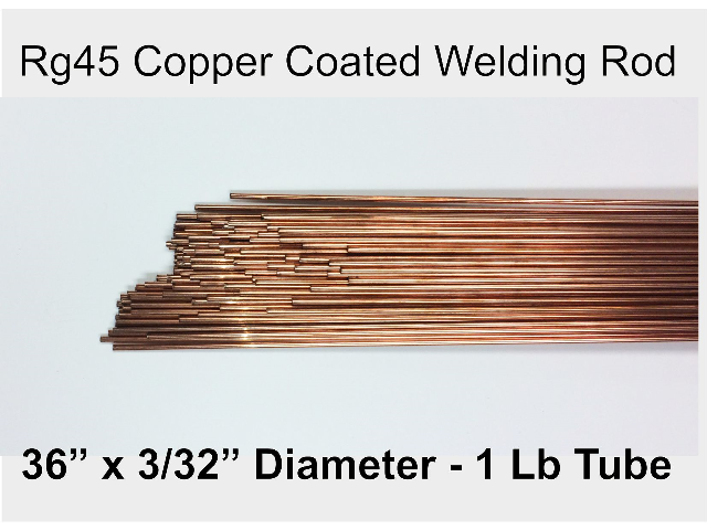 Cox Hardware and Lumber - RG45 Copper Coated Welding Rod 36 In x 3/32 ...