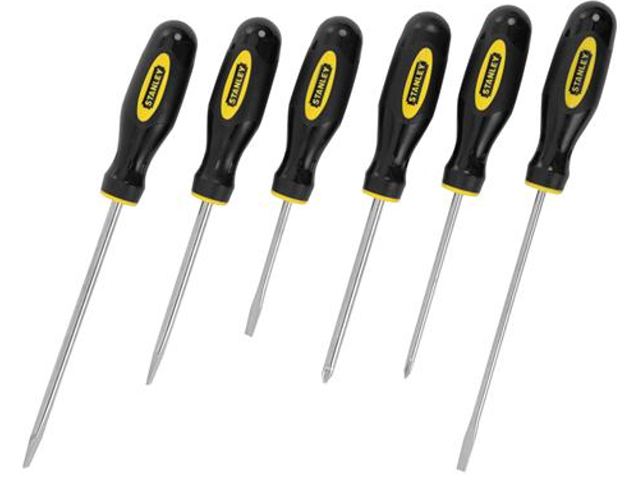 Cox Hardware and Lumber - Standard Fluted Screwdriver Set, 6 Pc