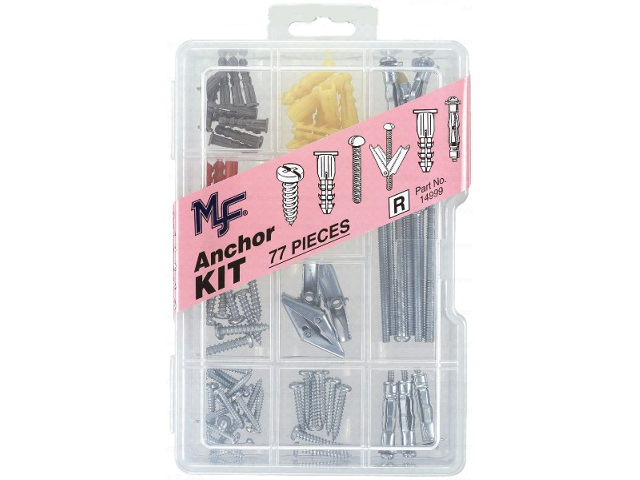 Cox Hardware and Lumber - Anchor Kit Assortment, 77 Pc