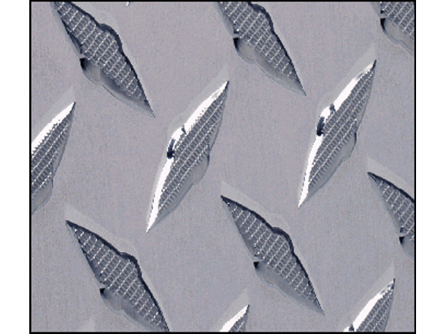 Cox Hardware and Lumber - Brite Aluminum Diamond Plate, 24 In x 48 In x ...