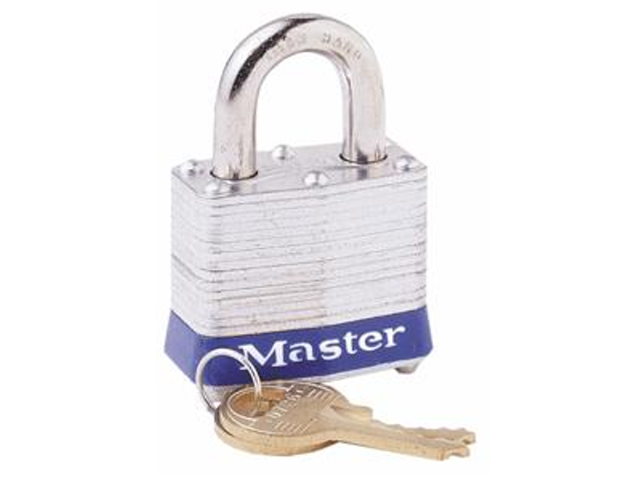 Cox Hardware and Lumber - Laminated Steel Pin Tumbler 3D Padlock 1-9/16 ...