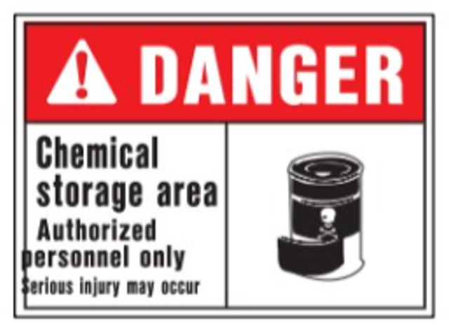 Cox Hardware and Lumber - 10 In x 14 In Visual Poly OSHA Danger Sign ...