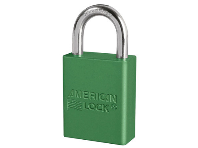 Cox Hardware and Lumber - Aluminum Safety Lockout Padlock (Colors)