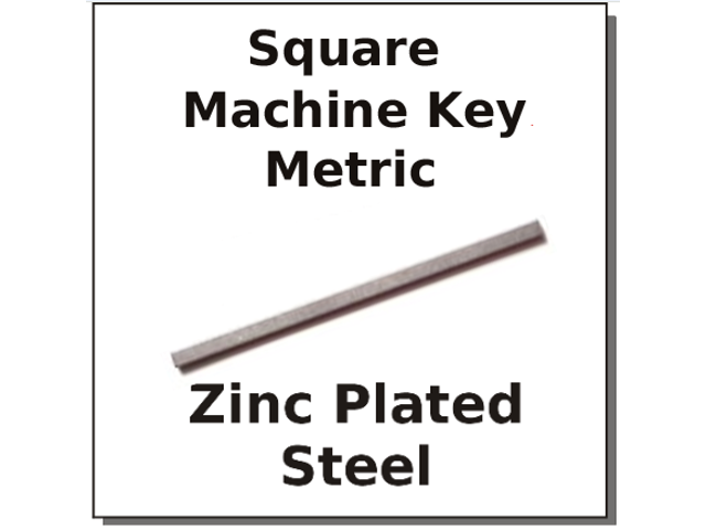 Cox Hardware and Lumber - Metric Square Machine Keys (Sizes)