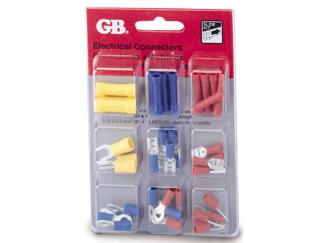 Cox Hardware and Lumber - Wire Connector And Terminal Assortment, 40 Piece