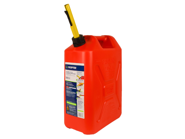 Cox Hardware and Lumber - Scepter Military Style Poly Gas Can, 5 Ga