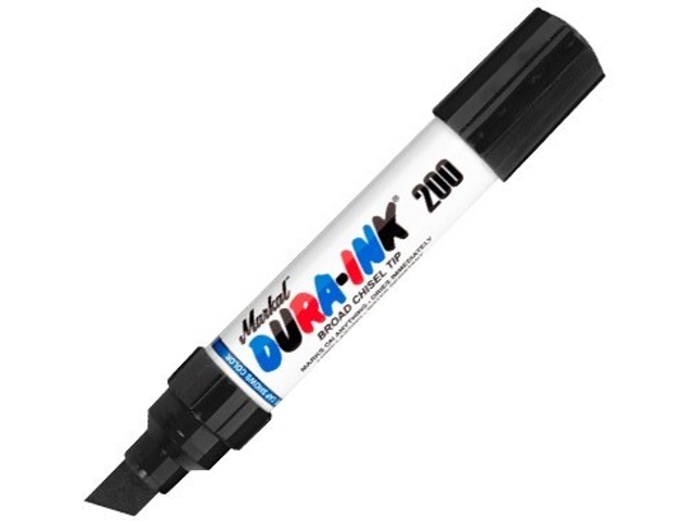 Cox Hardware and Lumber - Dura Ink #200 Marker Jumbo Broad Chisel Tip ...
