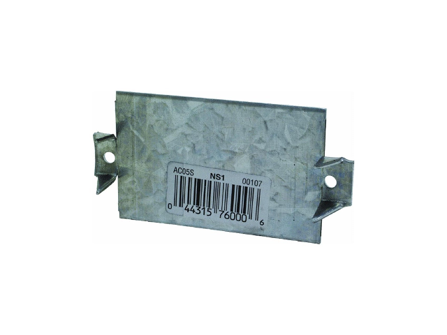 Cox Hardware and Lumber - Nail Stopper Plate 3" Galv Steel NS1