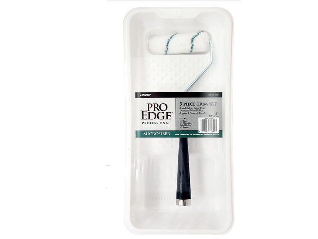 Cox Hardware and Lumber - Pro Edge Microfiber Mini Paint Roller Kit 4 ...