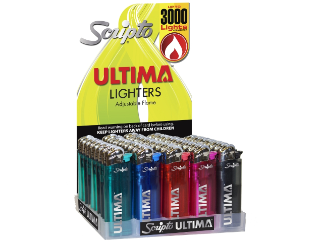 Cox Hardware and Lumber - Scripto Ultima Pocket Lighter (Assorted Colors)