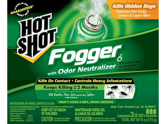 Cox Hardware and Lumber - Indoor Insect Fogger with Odor Neutralizer, 3 Pk