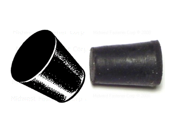 Cox Hardware and Lumber - Black Rubber Stopper (Sizes)