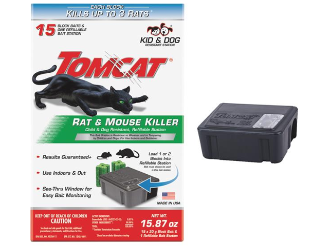 Cox Hardware and Lumber - Tomcat Rat Killer II Refillable Rat Bait Station