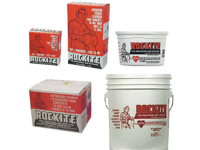 Cox Hardware and Lumber - Rockite Fast Dry Anchoring Cement (Sizes)