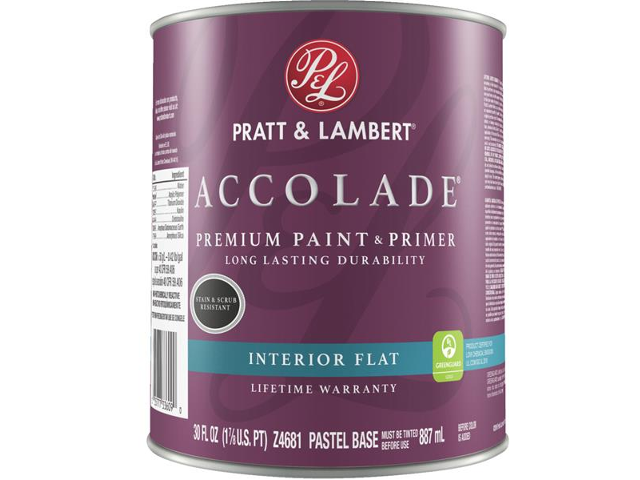 Cox Hardware and Lumber - Accolade Interior Flat Wall Paint Pastel Base, Ga