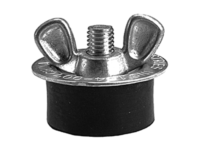 Cox Hardware and Lumber - Galvanized Rubber Test Plug (Sizes)