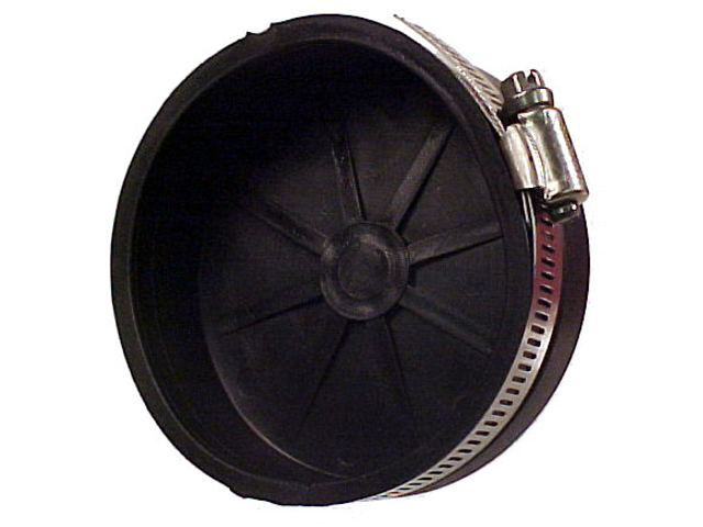 Cox Hardware and Lumber - Neoprene Clean Out Cap, 4 In