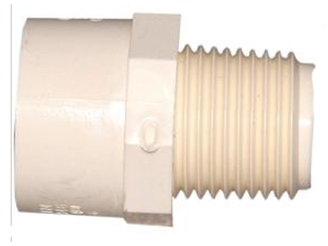 Cox Hardware and Lumber - CPVC Combination Adapter, 1/2 In Mip x 3/4 In ...