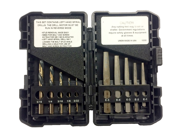 Cox Hardware and Lumber - Norseman 35484 Square Bolt Extractor Set 10 Piece