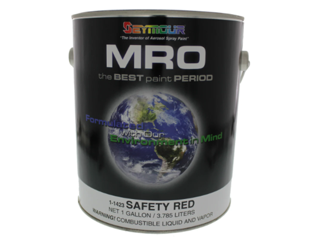 Cox Hardware and Lumber - Seymour MRO Enamel Safety Red Paint, Ga