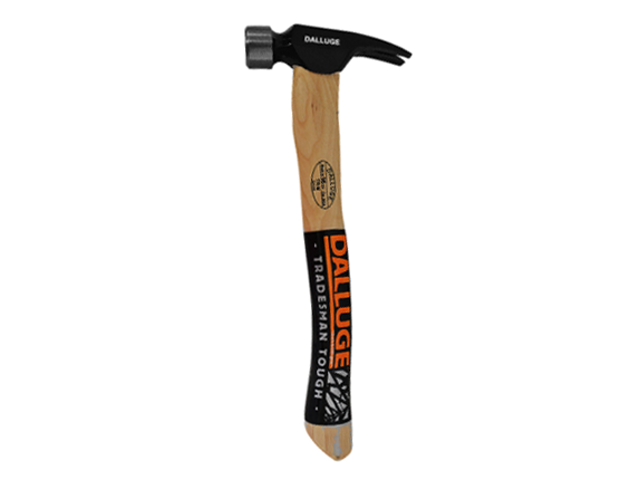 Cox Hardware and Lumber - Dalluge Finishing Curved Handle Hammer, 16 Oz