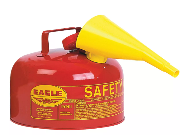 Cox Hardware and Lumber - Type 1 Red Safety Can, 2 Ga