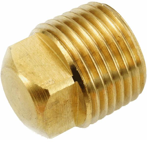 Cox Hardware and Lumber - Brass Pipe Plug (Sizes)