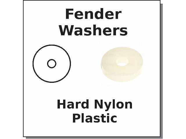 Cox Hardware and Lumber - Fender Washer Nylon (Sizes)