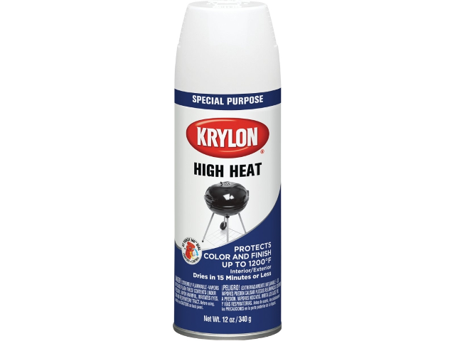 Cox Hardware and Lumber - High Heat White Spray Paint, 12 Oz