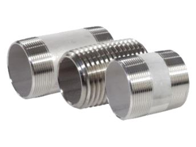Cox Hardware and Lumber - Stainless Steel Threaded Nipple, 3/8 In (Lengths)